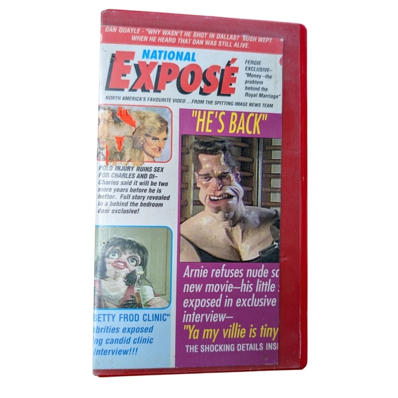 Nation Expose | Media | 325 Vintage Vhs Spitting Image National Expose ...